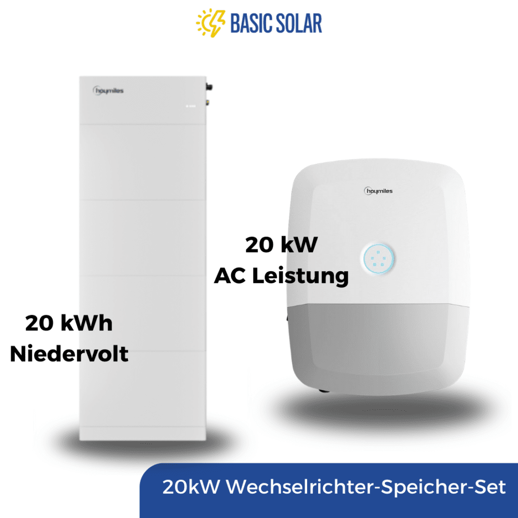 Volle Hoymiles-Power: Hoymiles HIT 20kW Wechselrichter mit 20kWh ...